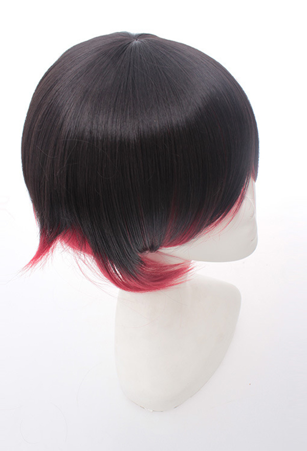 Rwby Cosplay Ruby Wig RWBY Volume 7 Ruby Rose Black Red Cosplay Wig