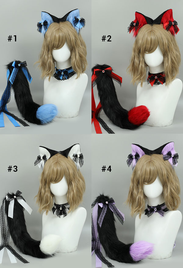 Anime Cat Ears And Tail