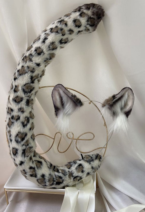 Snow Leopard Tail Costume