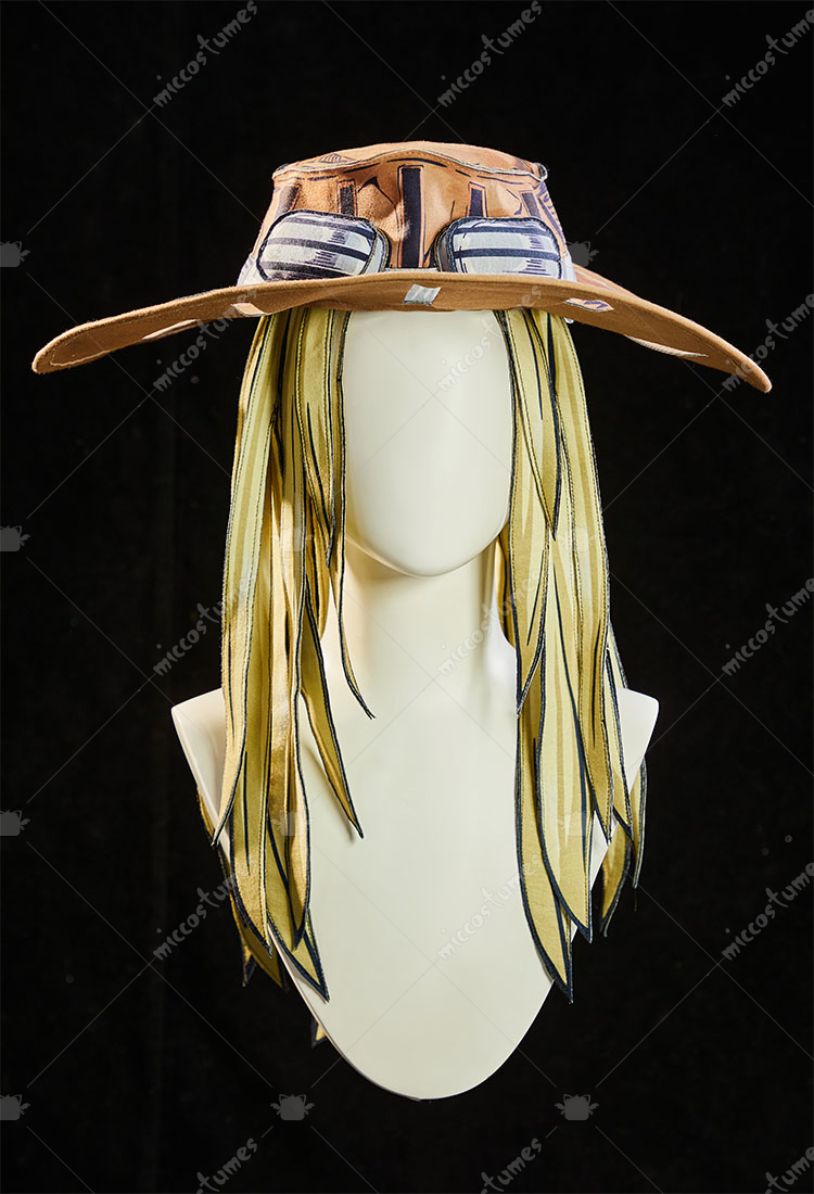 2D Line Art Ver JJBA Gyro Zeppeli Cosplay Wig - Anime Cosplay | Top ...