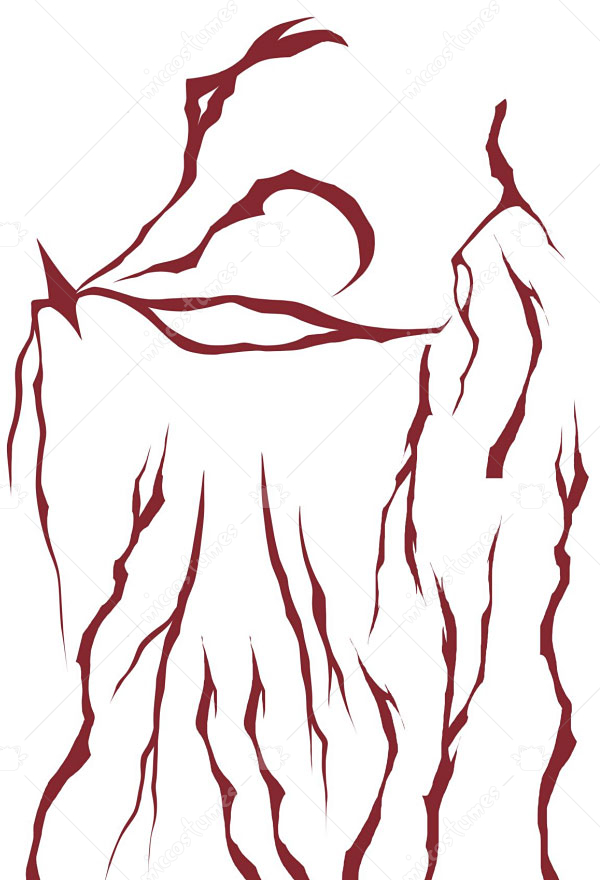 Scarlet Passion Sylus Body Accessory - Oversized Tattoo Sticker Love ...