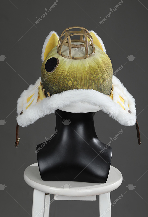 Felyne Accessory Cap - Cat Paw Plush Hat Monster Hunter Wilds Cosplay ...