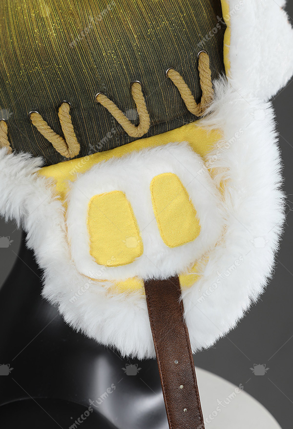 Felyne Accessory Cap - Cat Paw Plush Hat Monster Hunter Wilds Cosplay ...