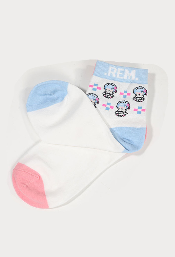 Re:Zero Starting Life In Another World Ram Rem Knitting Socks - Anime ...
