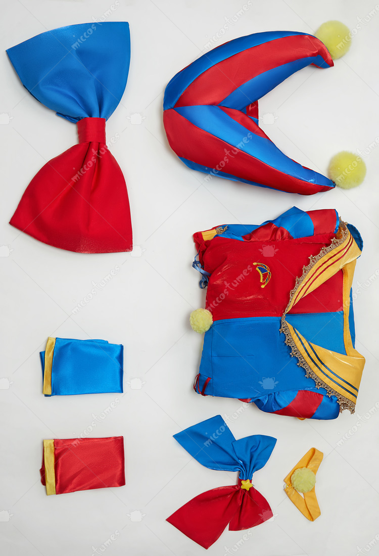 Game Clown Girl Costume - Derivative Halloween Sailor Suit TADC Cosplay ...