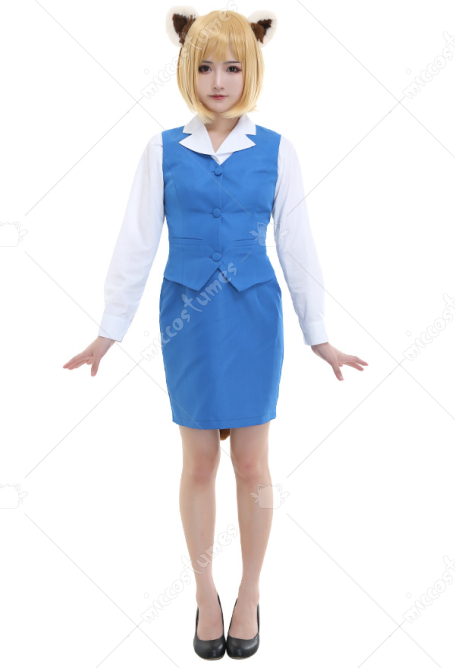 Red Panda Retsuko Costume - Aggretsuko Cosplay | Uniform for Sale