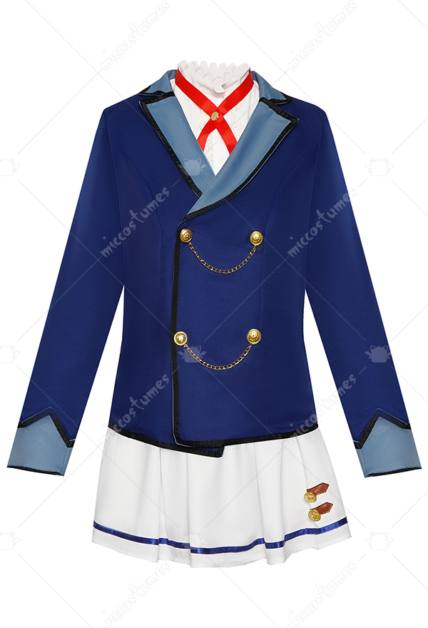 Ichigo Hoshimiya Halloween JK Uniform Costume - Shirt Skirt Coat with ...