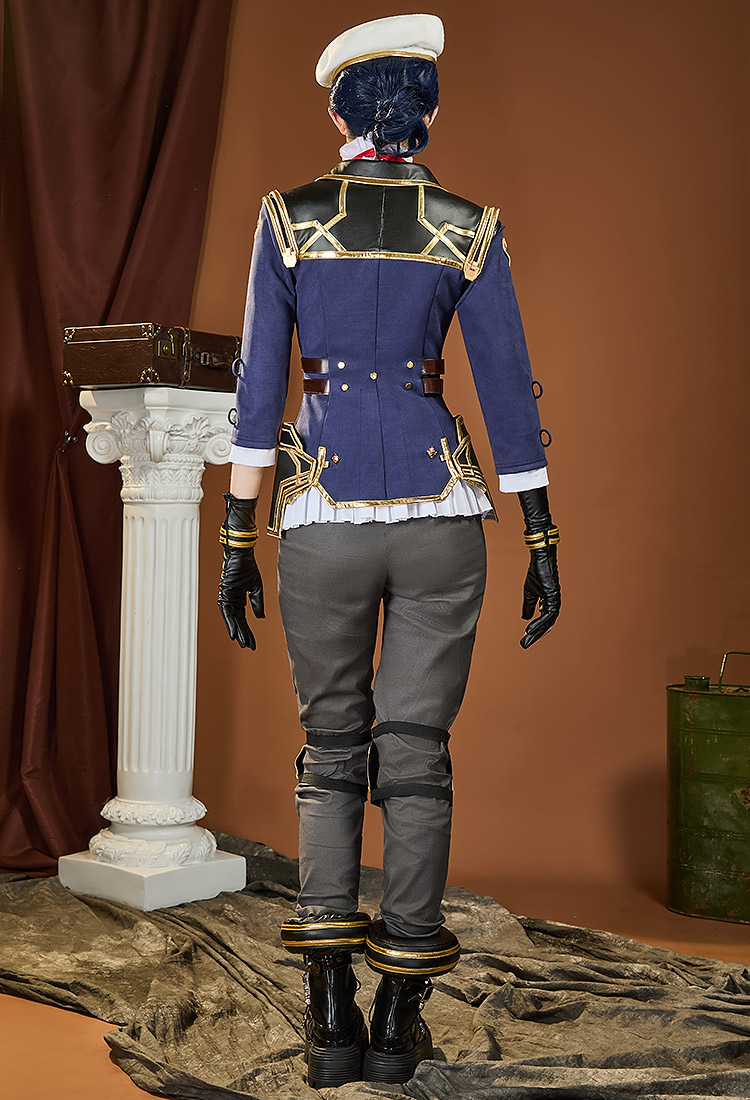 Caitlyn Costume - Jacket and Pants with Shirt Hat Arcane LOL Cosplay ...
