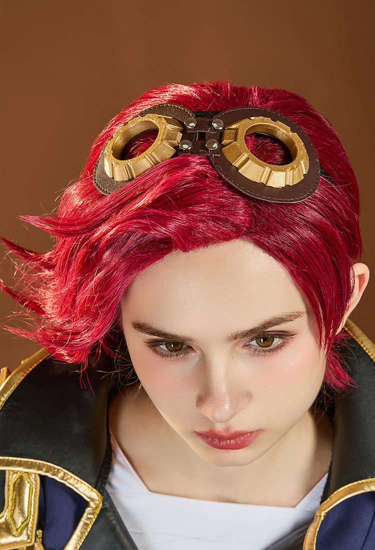 Vi Costume- Jacket and Pants with Belt Arcane LOL Cosplay | Top Quality ...