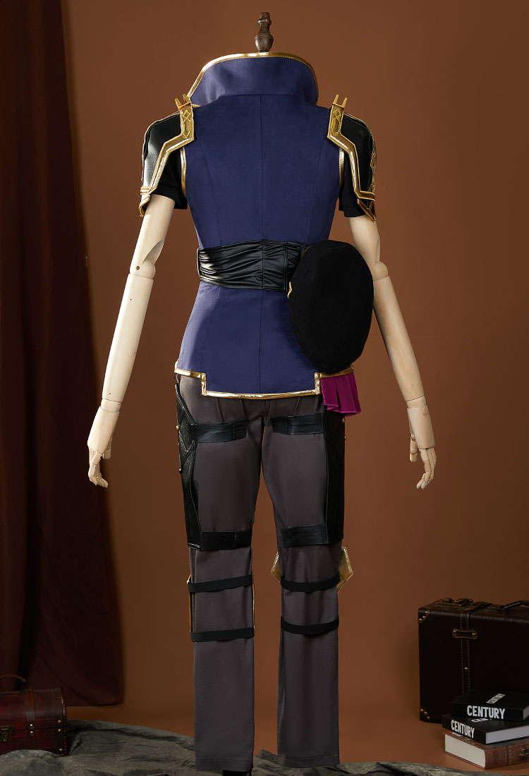 Vi Costume- Jacket and Pants with Belt Arcane LOL Cosplay | Top Quality ...