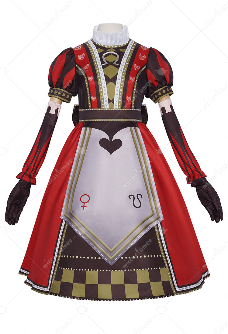 Premium Edition Alice Cosplay Costume - Halloween Dress with Apron Nail ...