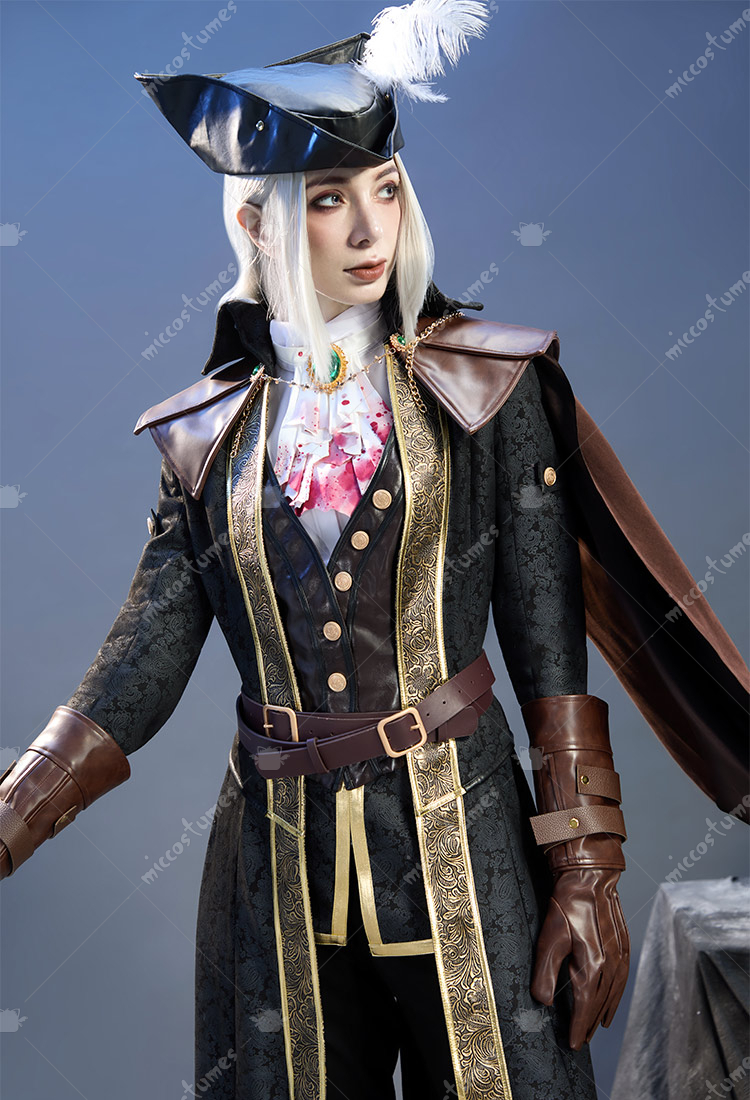 Bloodborne Lady Maria Shirt Vest with Coat and Cape - Cosplay Costume ...