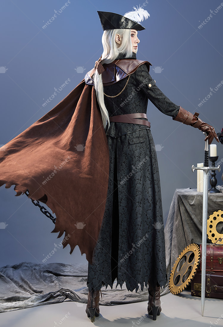 Bloodborne Lady Maria Shirt Vest with Coat and Cape - Cosplay Costume ...