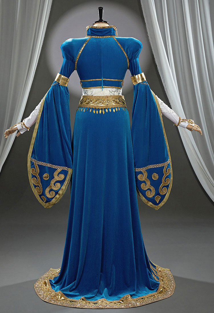 Women Princess Zelda Costume- Inner Shirt and Skirt with Jacket and ...