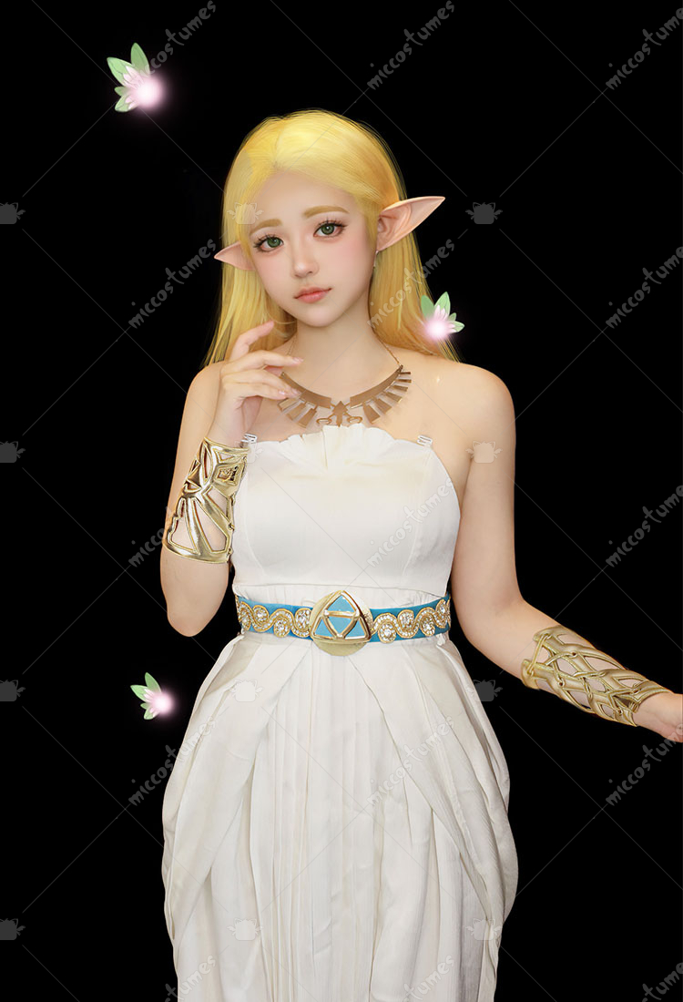 Princess Zelda Costume- Premium Edition Dress with Apron and Belt The ...