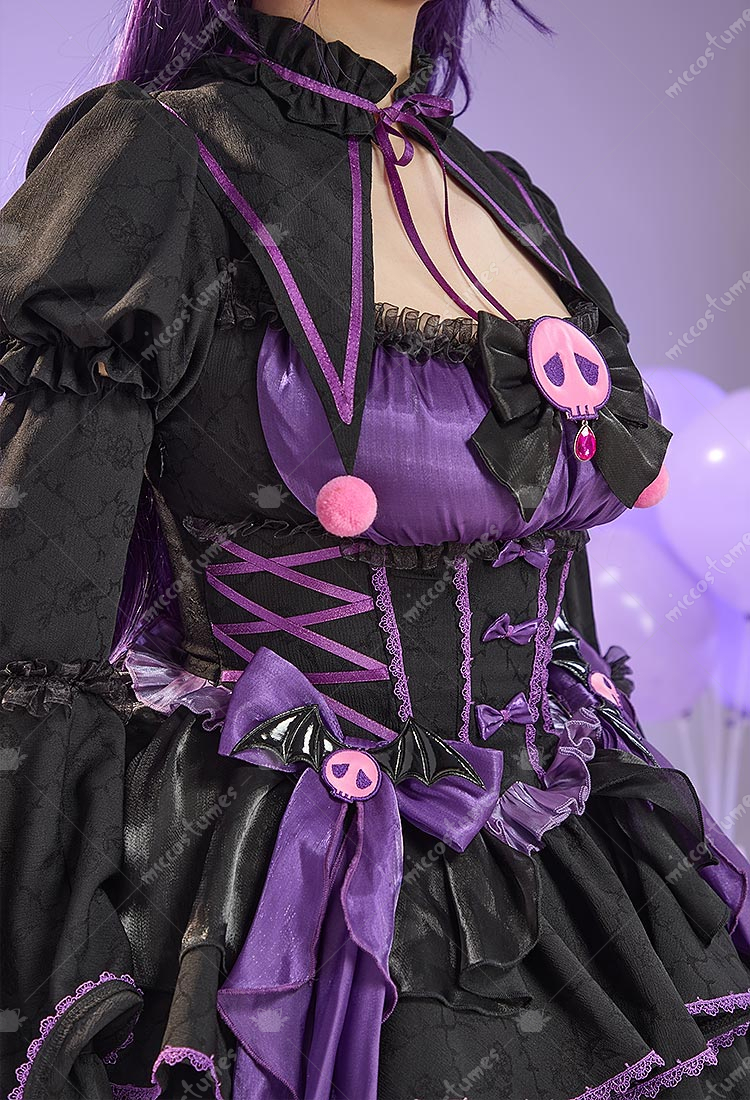 Anime Muñeca Derivada Halloween Bruja Cosplay Costume - Gothic Lolita ...