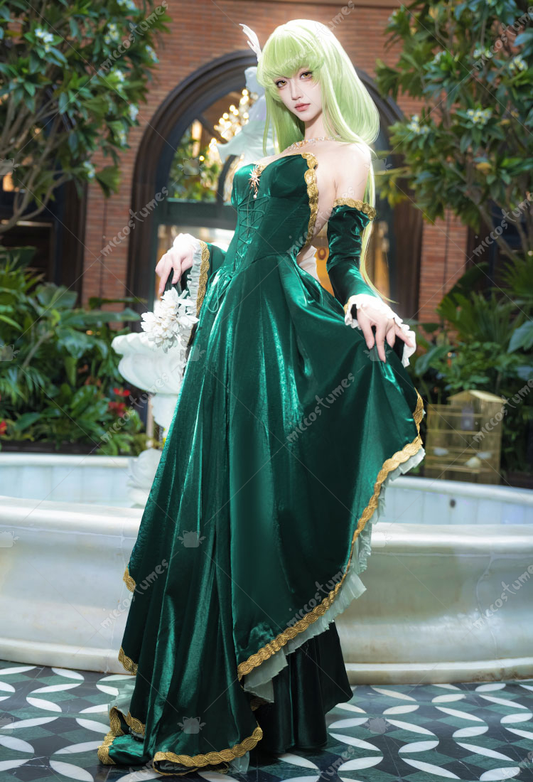 C.C. Costume - Countess Gown Code Giasu Cosplay | Top Quality Court ...