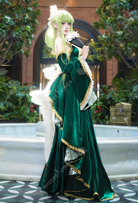 C.C. Costume - Countess Gown Code Giasu Cosplay | Top Quality Court ...
