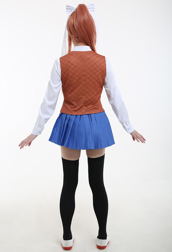 Doki Doki Literature Club School Uniform Cosplay Costume
