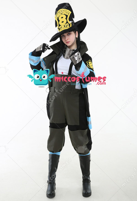 Shinra Kusakabe Costume - Fire Force Cosplay | Uniform for Sale