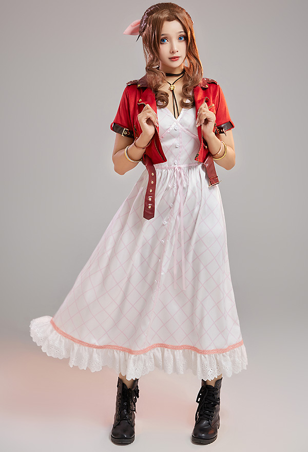 Final Fantasy 7 Aerith Cosplay