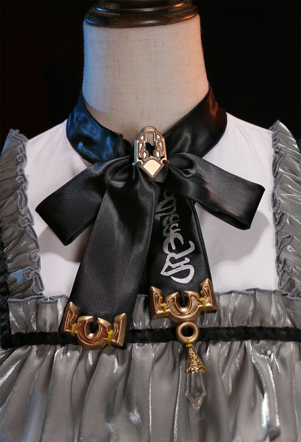 Quaintrelle's Ruffled Dress Costume Slip Dress - FF FF14 Cosplay | Top ...