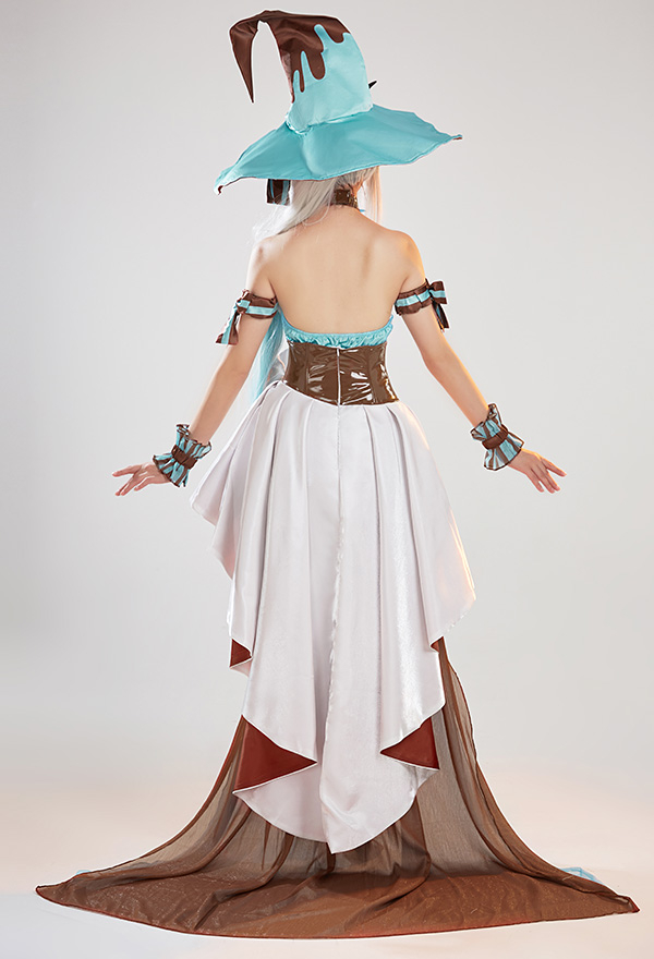 Mujer Traje - Fate/Grand Order FGO Morgan Cosplay Disfraz Estilo Bruja ...