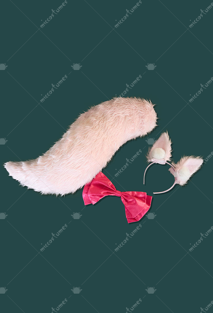 Tamamo-no-Mae Costume- Jumpsuit with Tail Gloves FGO Cosplay | Top ...