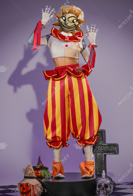 Top and Pants with Shoe Covers and Gloves - Women Cosplay Costume | Top ...