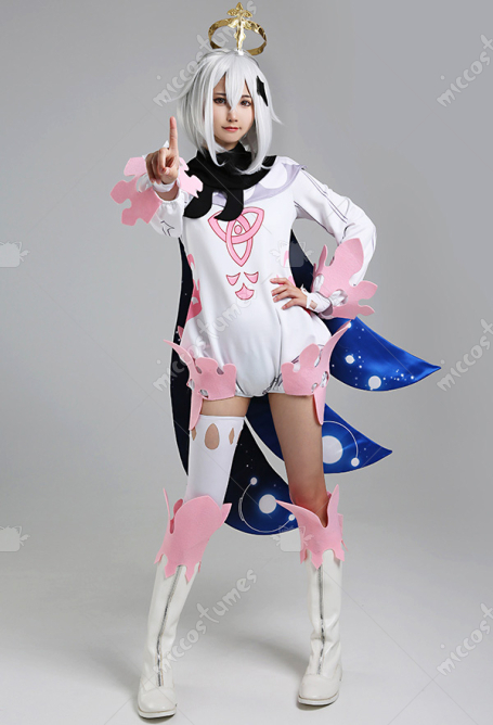 Paimon Bodysuit and Shawl Cosplay - Genshin Impact Costume | Top ...