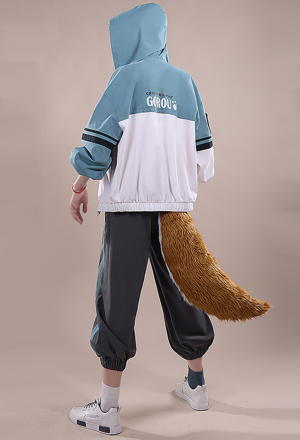 Genshin Impact Gorou Derivative Set Cosplay Hippop Casual Jacke Hosen