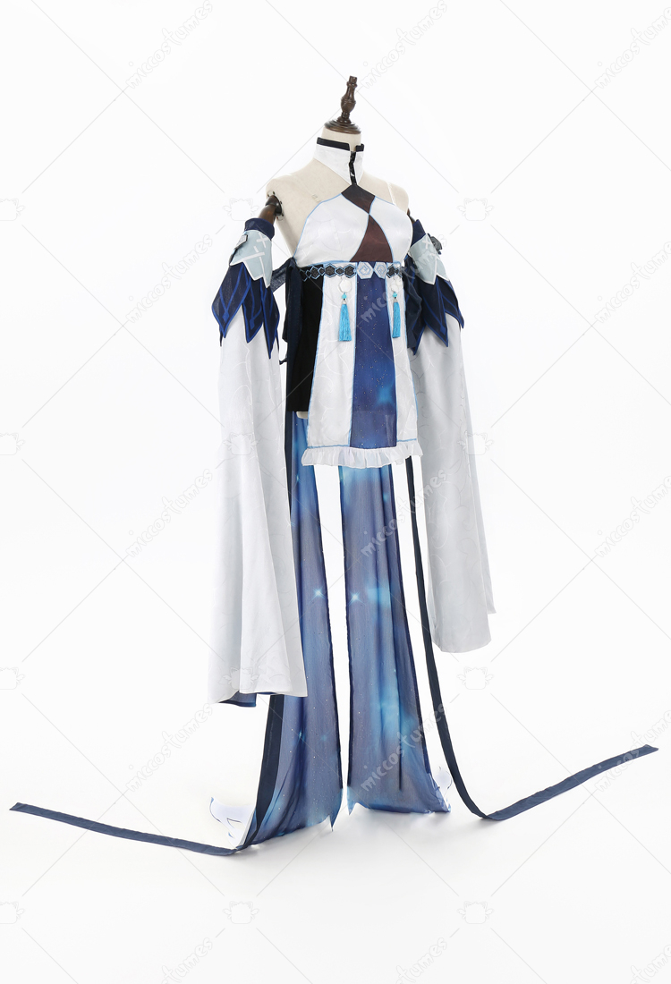 Genshin Impact Dress and Sleeves - Guizhong Haagentus Cosplay Costume ...
