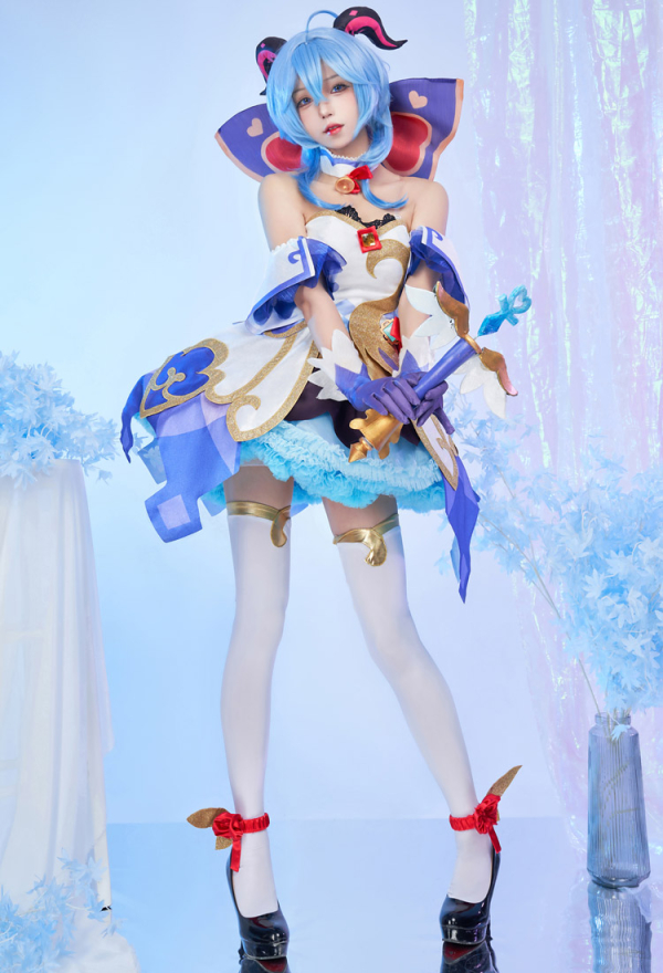Magical Girl Ganyu Costume Top and Skirt - Genshin Impact Cosplay ...