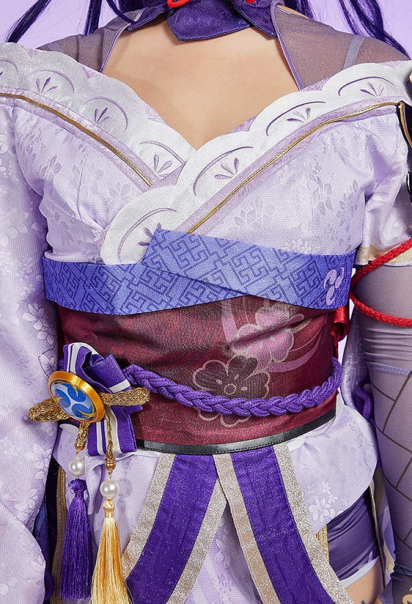 Raiden Shogun Costume Uniform Set - Genshin Impact Cosplay | Top ...