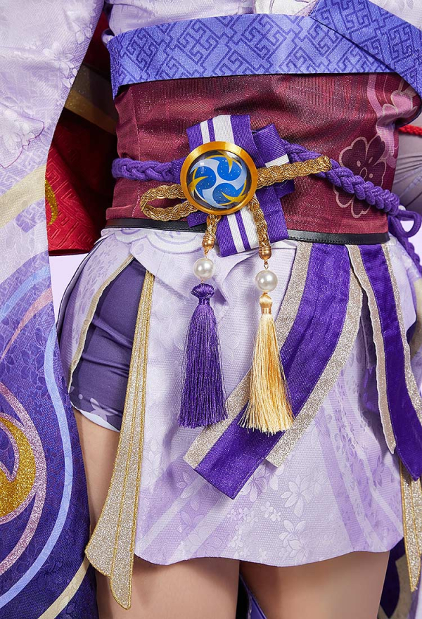 Raiden Shogun Costume Uniform Set - Genshin Impact Cosplay | Top ...