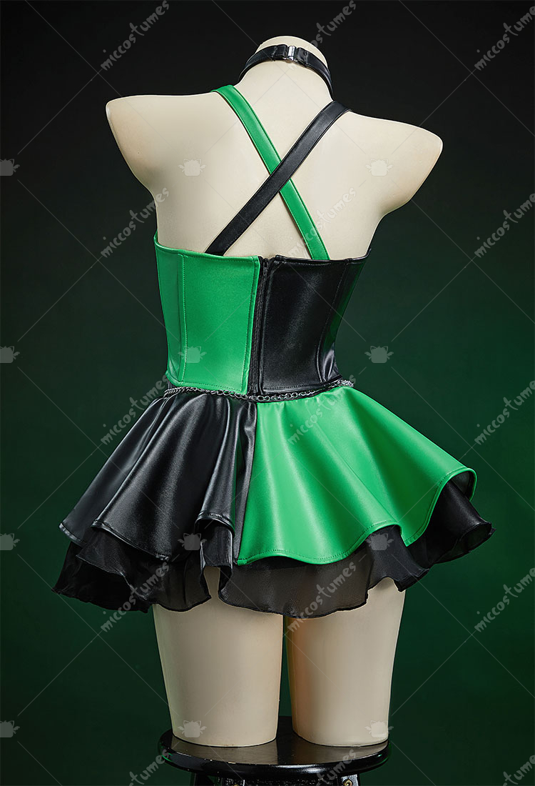 Kim Possible Shego Derivative Corset Skirt Set - Gothic Dresses for ...