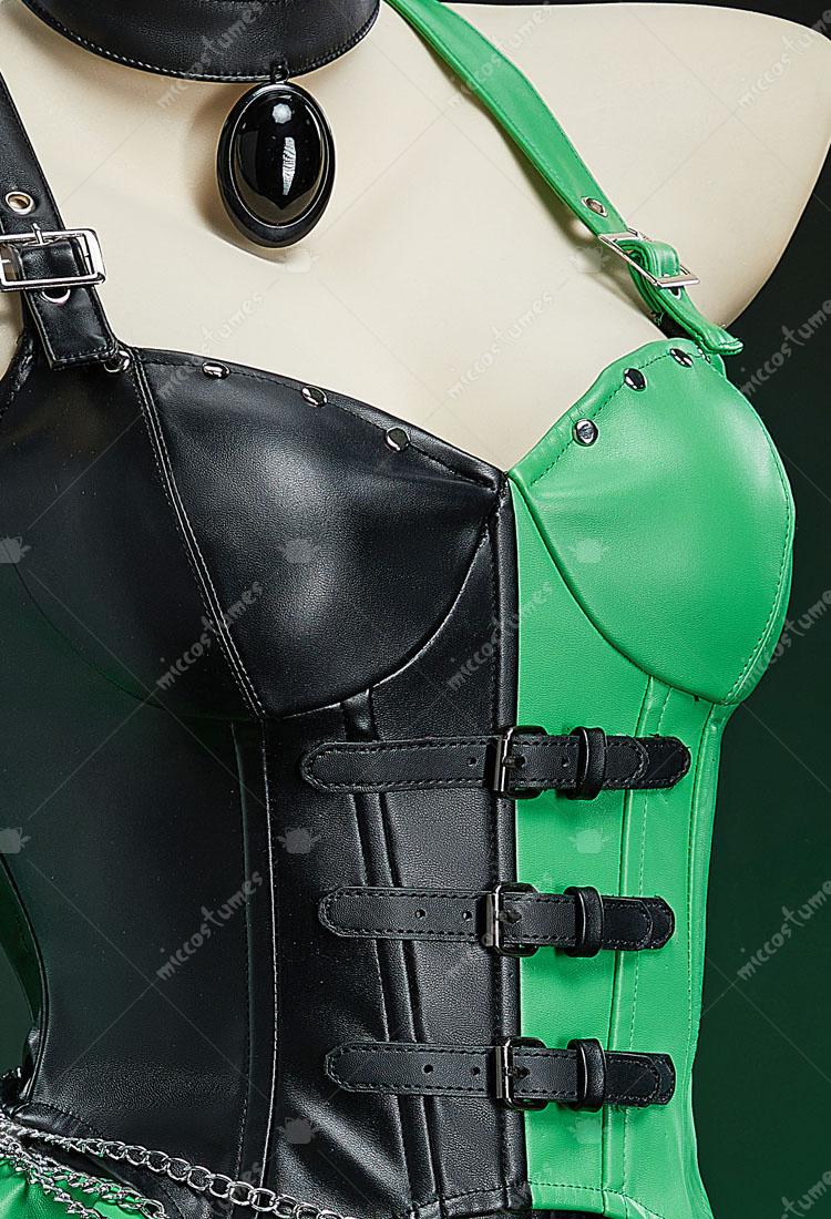 Kim Possible Shego Derivative Corset Skirt Set - Gothic Dresses for ...