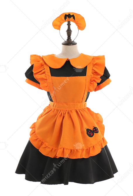 Halloween Maid Costume - Women Pumpkin Lolita Dress | Top Quality ...