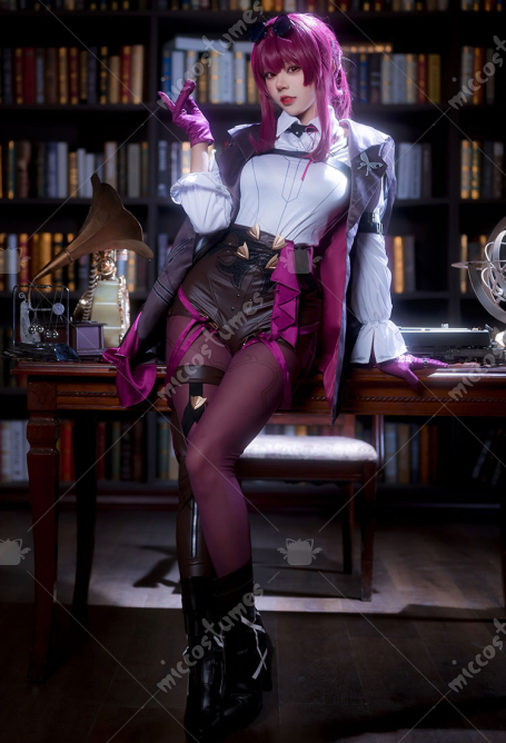 Honkai Star Rail Kafka Cosplay Kostüm Hemd Shorts Cosplay Jacke Und
