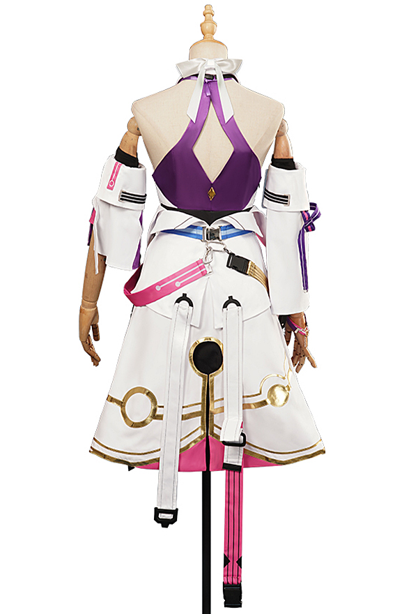 Asta Costume - Game Cosplay Halter Dress Set with Accessories | Top ...
