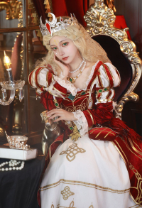 Women Mary Bloody Queen Costume - Black Dress Suit with Veil Pantyhose ...