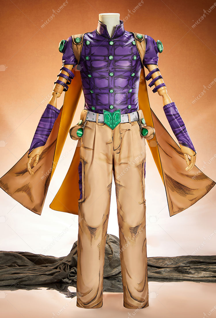 2D Line Art Ver JJBA 7 SBR Gyro Zeppeli Outfit - Cosplay Costumes | Top ...
