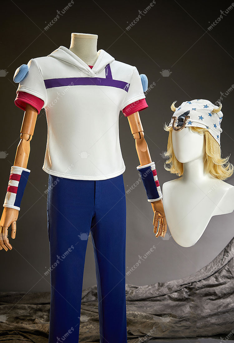Traje animado de Ver JJBA 7 SBR Johnny Joestar para cosplay - Cosplay ...