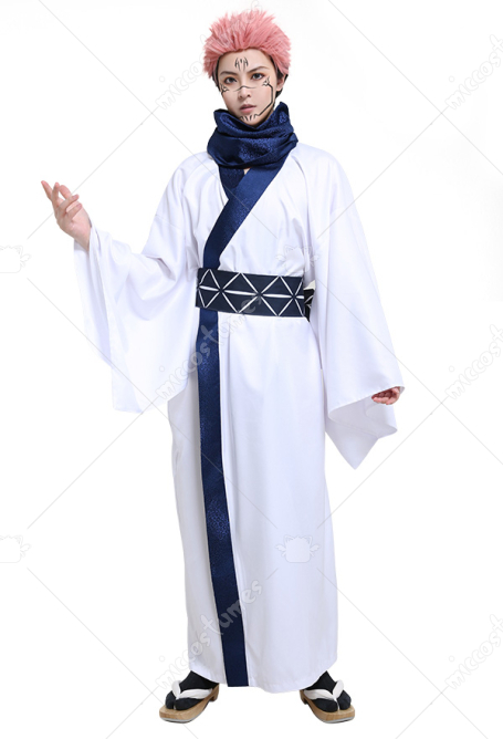 Ryomen Sukuna King of Curses Costume - Jujitsu Fight Cosplay | Kimono ...