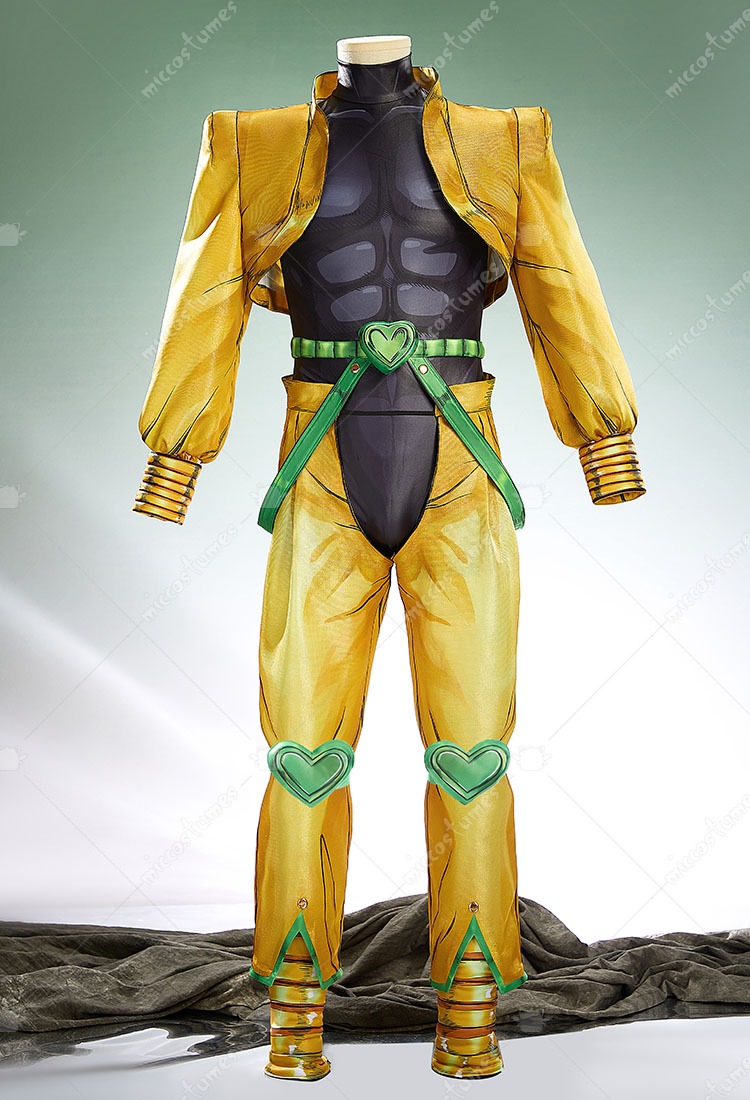 2D Line Art Ver JJBA Dio Cosplay - Kostüm Bodysuit mit Jacke und Hose ...