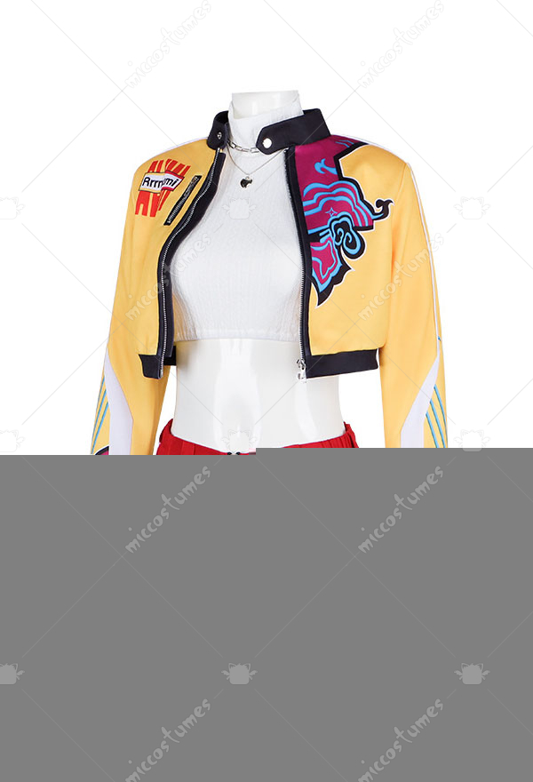 K-Pop: Demon Hunters Rumi Cosplay Costume - Femme Cosplay | Ensemble de Haute Qualité en Vente