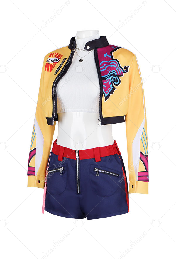 K Pop Demon Hunter Costume KIDS GIRLS K-POP: Demon Hunters Rumi Mira ...