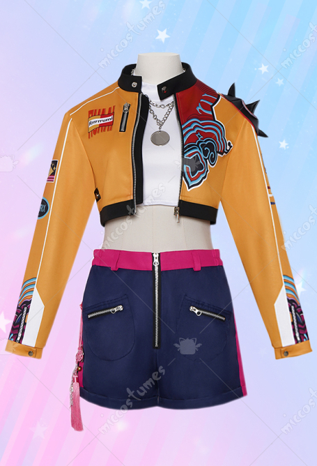 K-Pop: Demon Hunters Rumi Cosplay Costume - Femme Cosplay | Ensemble de ...