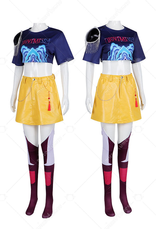 K-POP: Cazadoras de Demonios Mira Cosplay Costume - Womens Cosplay ...