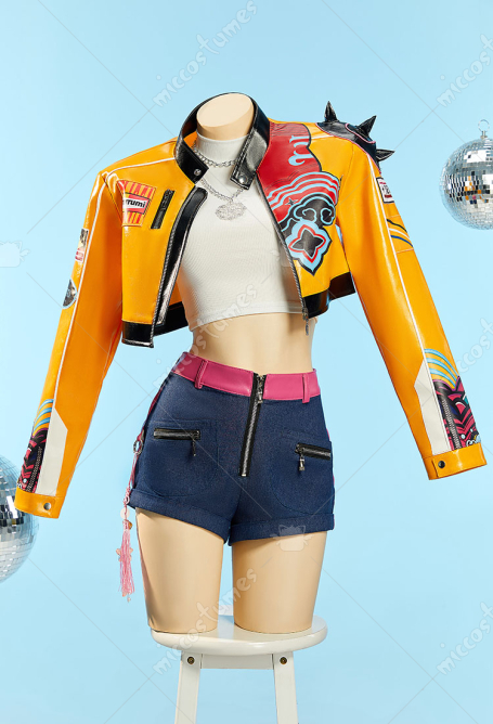 Premium Ver Kpop Slayer Leader Vocal Outfit - Cosplay Costume | Top ...